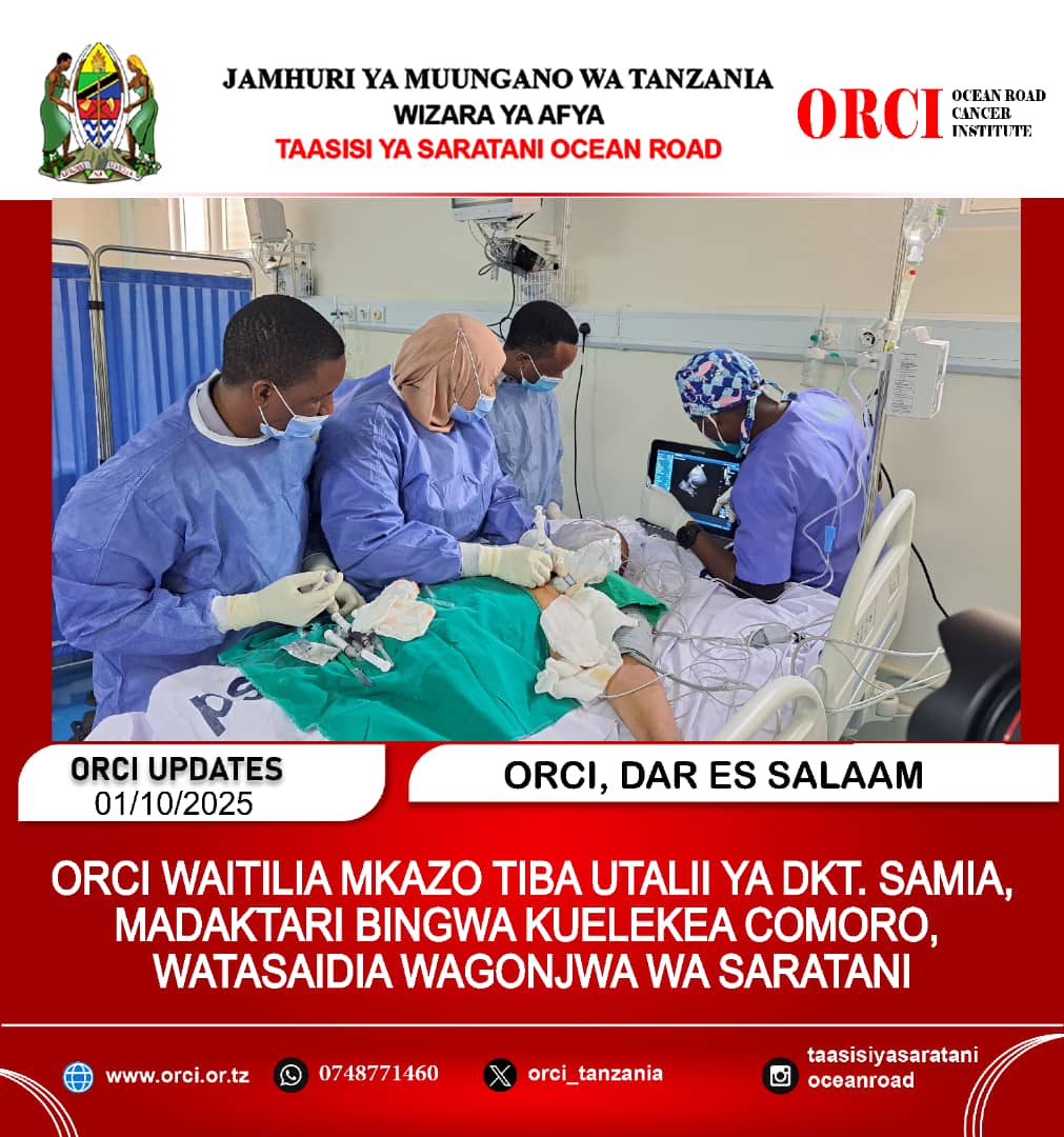 SARATANI YA TEZI DUME – Ocean Road Cancer Institute